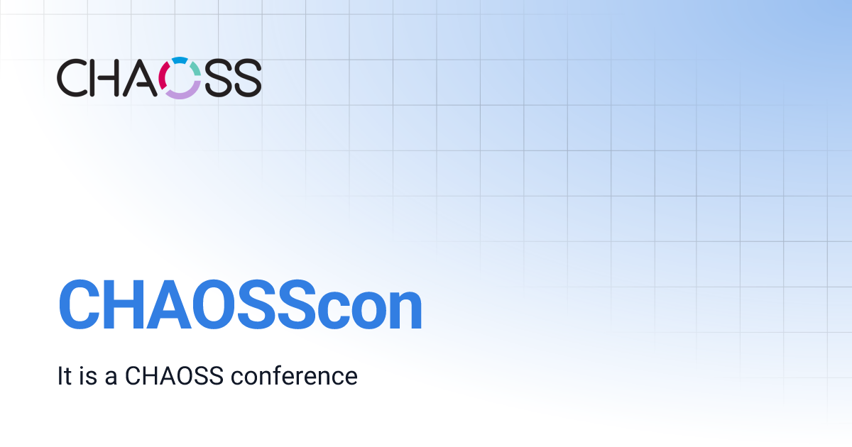 CHAOSScon | CHAOSS Community Handbook